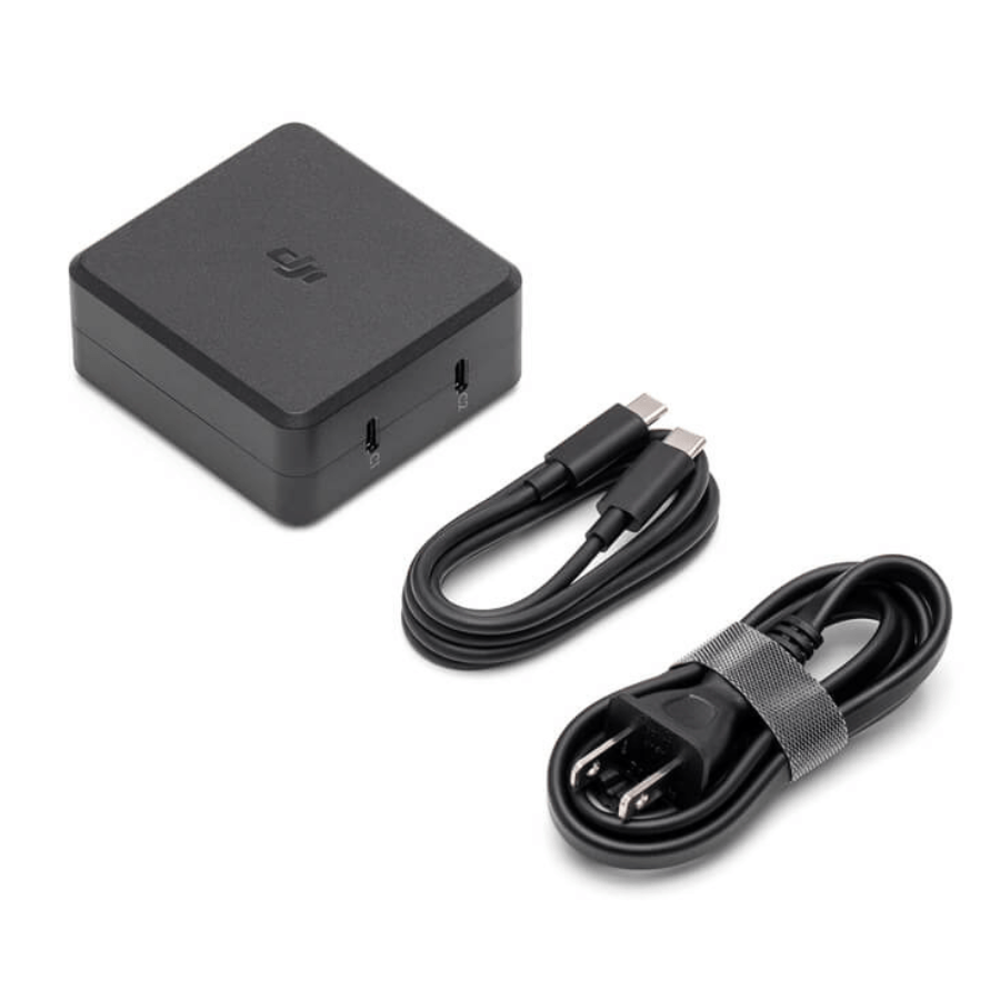 DJI 100W USB-C Power Adapter – QuadX India Aerial Systems